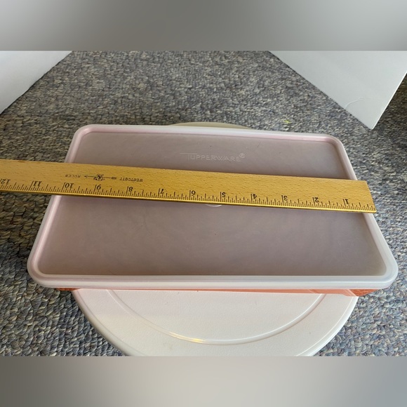 Tupperware | Kitchen | Tupperware Hot Dogbacon Meat Container Tray ...